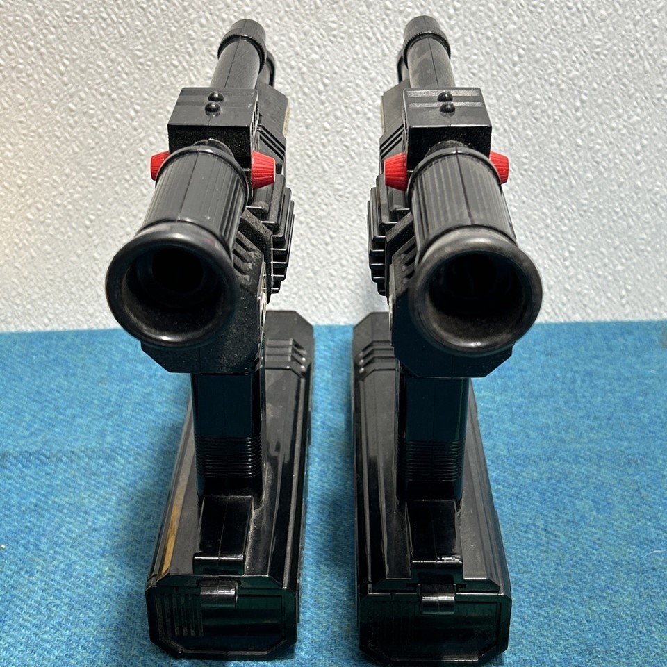 2 Mattel 1986 BraveStarr Neutra-Laser Electronic Space Gun Pistols For ...
