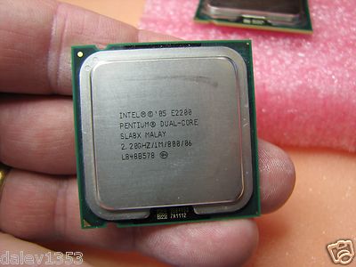 Intel Pentium E2200 dual core 2.2Ghz 1M 800 fsb LGA775 65nm SLA8X ...