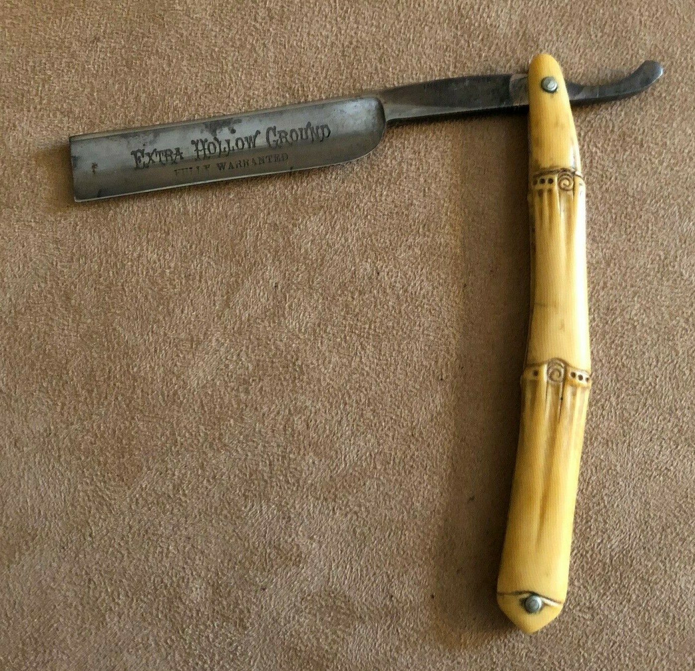 Extra Hollow Ground Imperial Vintage Straight Razor Germany 80507 ...