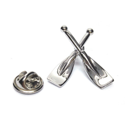 Crossed Rowing Oars Lapel Pin Badge X2AJTP086 | eBay