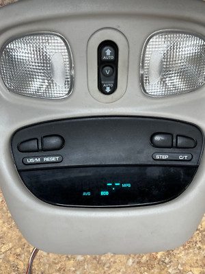 🚘 02-05 Dodge Ram Overhead Console Dome Light P74 Digital Display ...