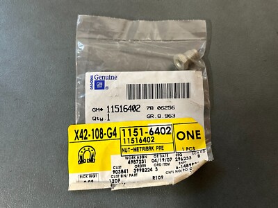 GM OEM NOS 11561640 Hydraulic Brake Hose Nut 1992-2004 Chevrolet ...