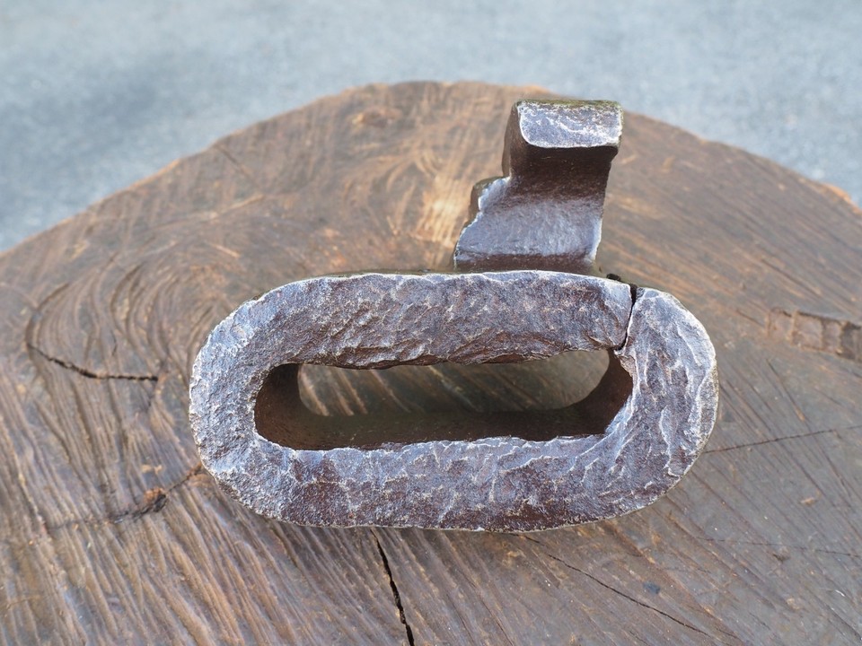 SET (2) HARDY VISE STAKE BENDING JIG BLACKSMITH ANVIL VINTAGE RR ...