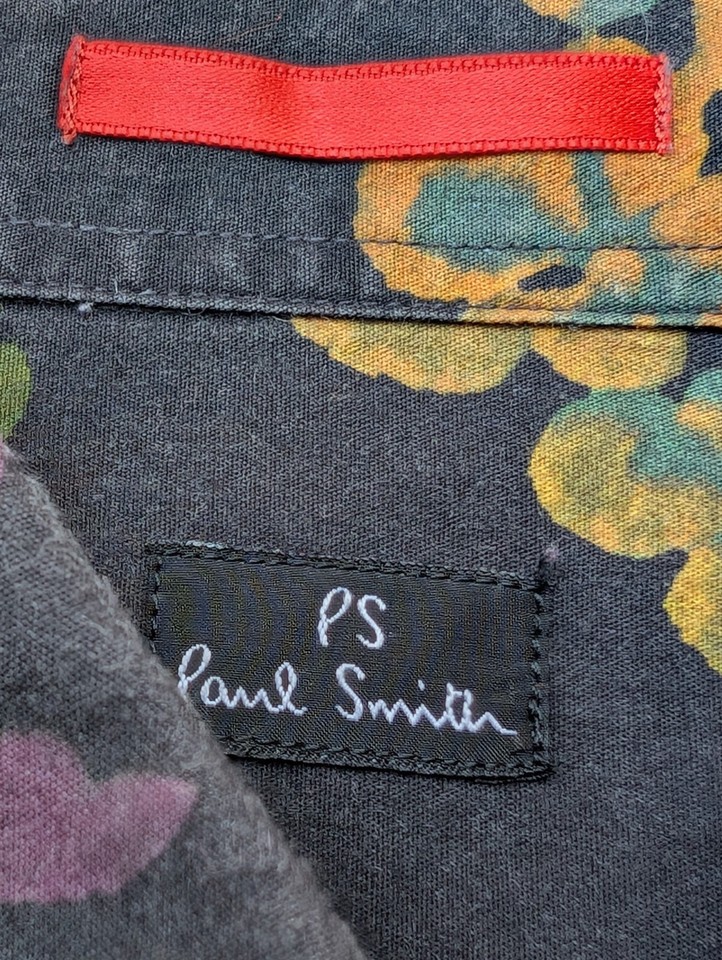 Paul Smith Shirt Size L - Beautiful STYLISH CLASSY COOL Abstract Floral ...
