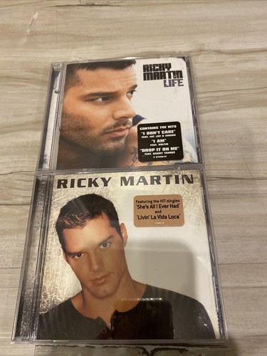 Ricky Martin CD LOT Of 2 Life And Self Titles Login’ La Vida Loca 💿 VG+ ...