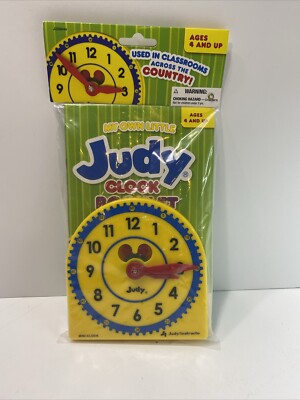 My Own Little Judy Clock Booklet & Mini Clock Set-Judy/Instructo-Math ...