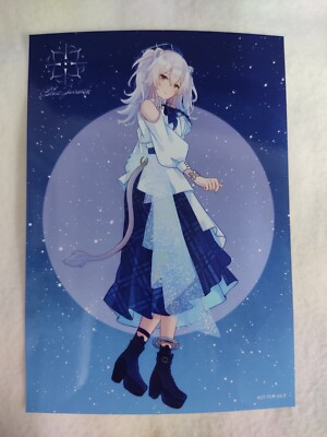 hololive Shishiro Botan postcard Blue Journey YOAKENOUTA novelty 126mm ...