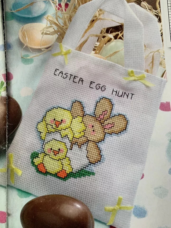 EASTER Cross Stitch Design Chart multiple selection drop down menu ...