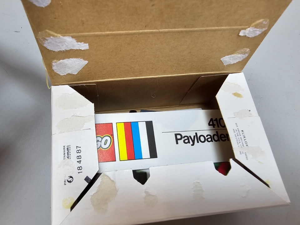 LEGO LEGOLAND: Payloader (410) 1973, Complete w/ Box & Instructions | eBay