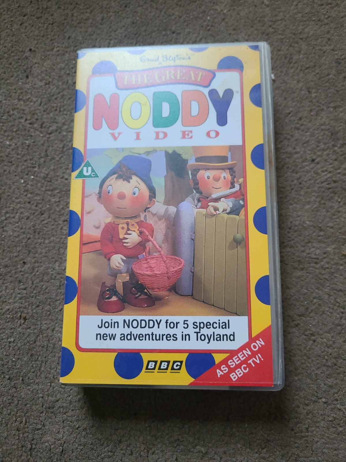 Noddy - The Great Noddy Video (VHS, 1995) 5014503552923 | eBay