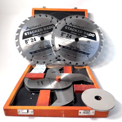 Avanti Stacked Dado 8" Blades! (WMP013587) | eBay
