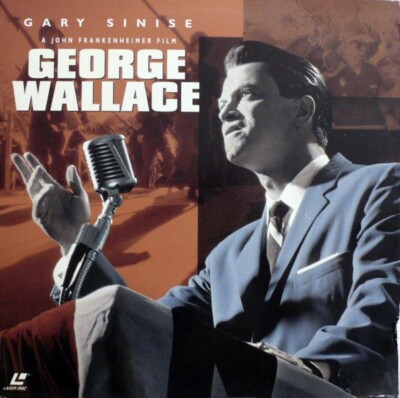 GEORGE WALLACE CC NTSC LASERDISC Gary Sinise, Mare Winningham, Clarence ...