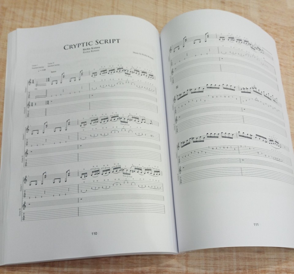 RICHIE KOTZEN - RICHIE KOTZEN (FIRST SOLO ALBUM) - Tab Book Guitar ...