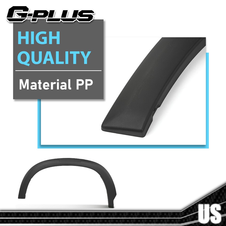 4PCS Fender Flares Kit Fit For 2019-2024 Chevrolet Silverado 1500 ...