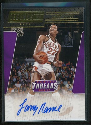2016-17 LARRY NANCE 4/10 AUTO PANINI THREADS LEGENDS INK AUTOGRAPHS | eBay