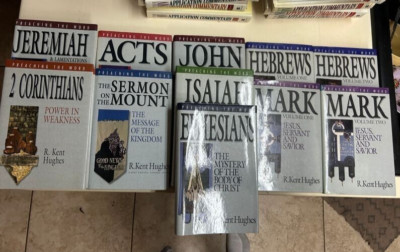 HUGE LOT 11 BOOKS (Preaching the Word Series) Bible Commentary R. Kent ...