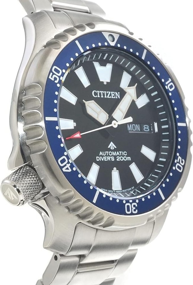 Citizen Promaster Fugu Limited Diver's 200m Automatic Blue Watch NY0098 ...