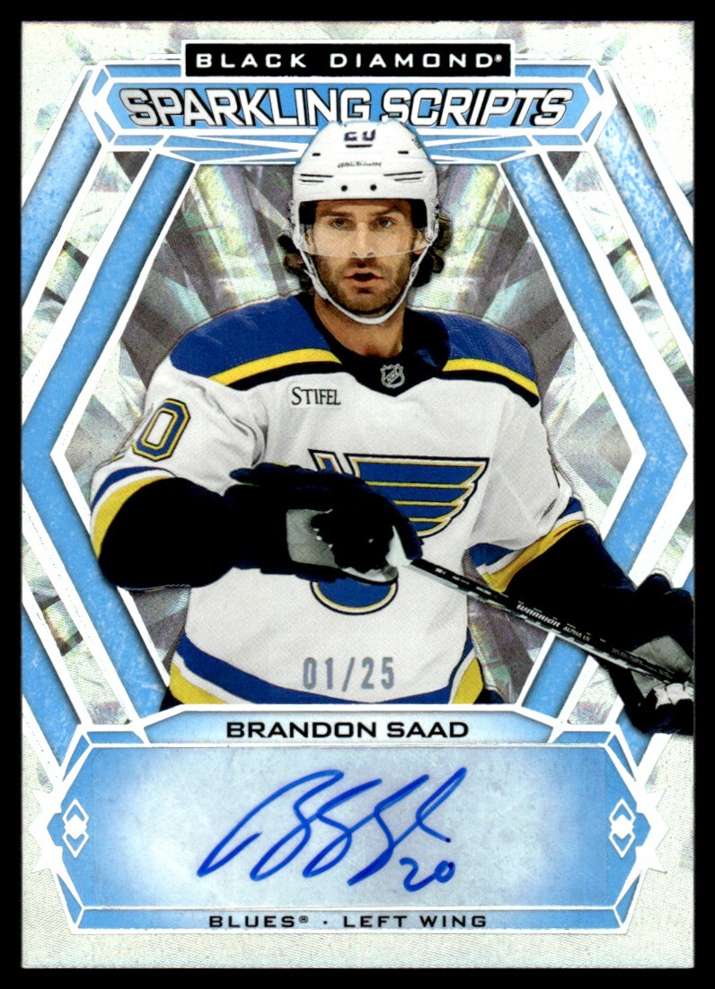 2023-24 Upper Deck Black Diamond - Sparkling Scripts Spectrum #SC-BS ...