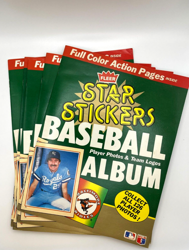 Vintage 1984 Fleer Star Stickers MLB Baseball Sticker Album NEW Empty ...