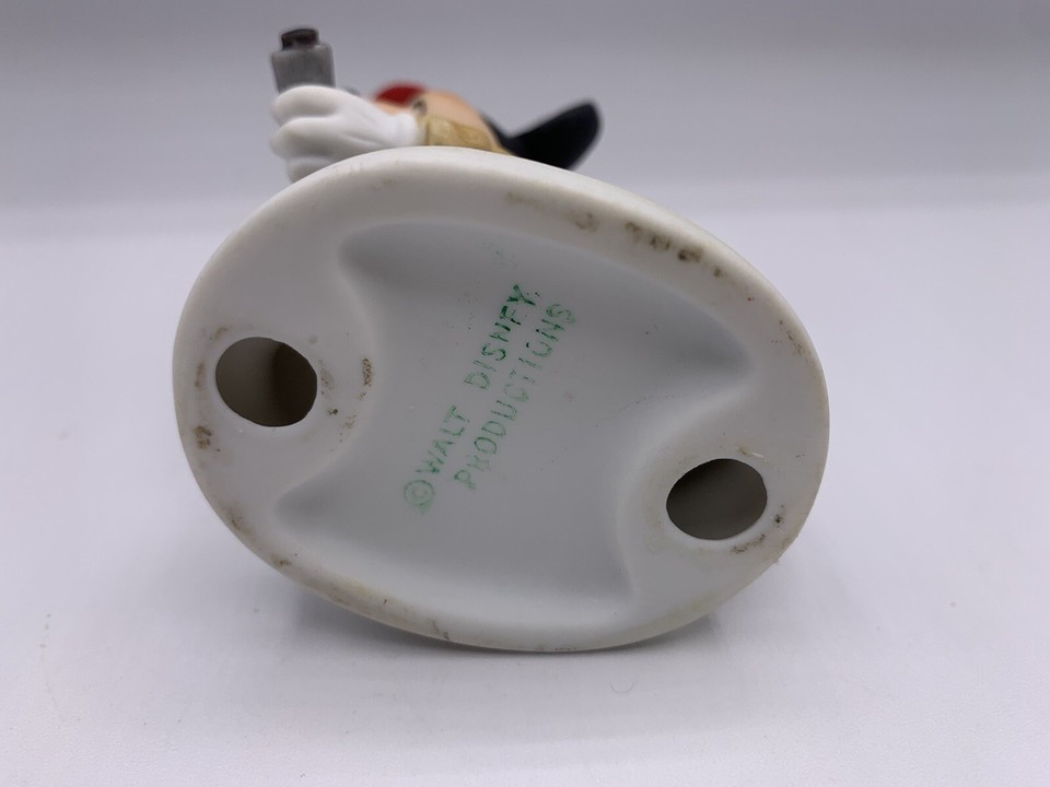 Disney Frontier Mickey Mouse Hunting Vintage Porcelain Ceramic 4 ...