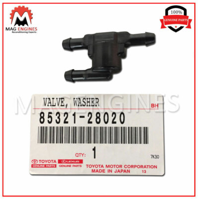 85321-28020 GENUINE OEM JOINT, WINDSHIELD WASHER ELBOW, NO.1 8532128020 ...