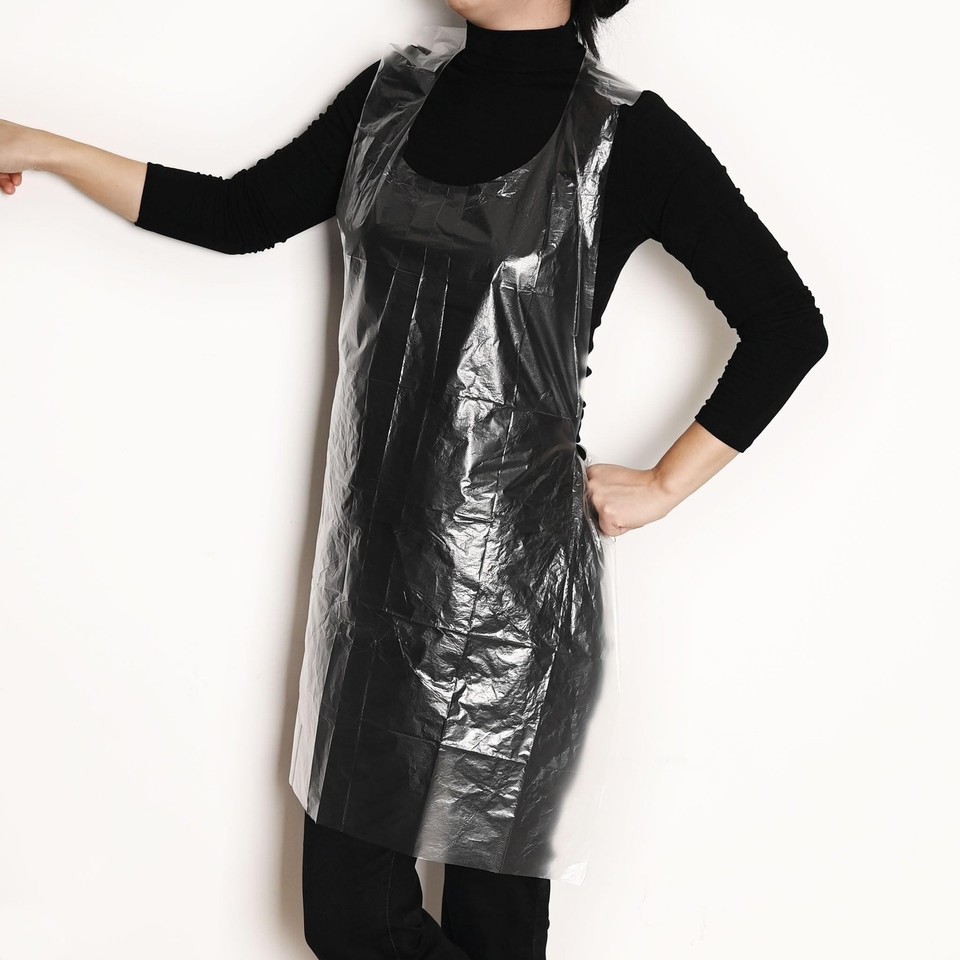 Disposable Aprons (50 Count) Waterproof Plastic Apron For Painting ...