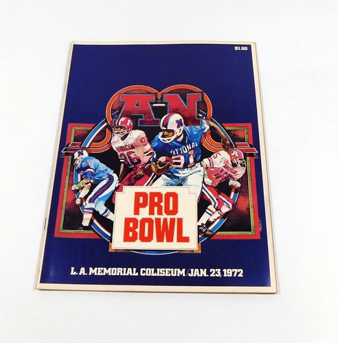 1972 NFL Football Pro Bowl Game Program 1-23-72 | eBay