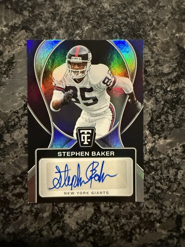 2024 Panini Totally Certified Stephen Baker Auto #SIG-SBR | eBay