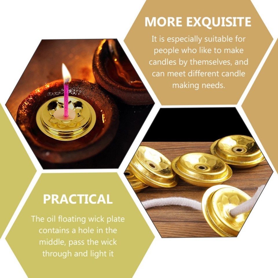 Floating Wicks Floating Wick Holder Lamp Wicks Oil Lamp Wick Holder | eBay