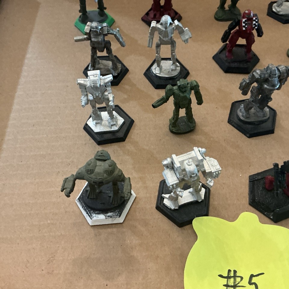 Battletech Miniature Lot 5 - 16 metal miniatures | eBay