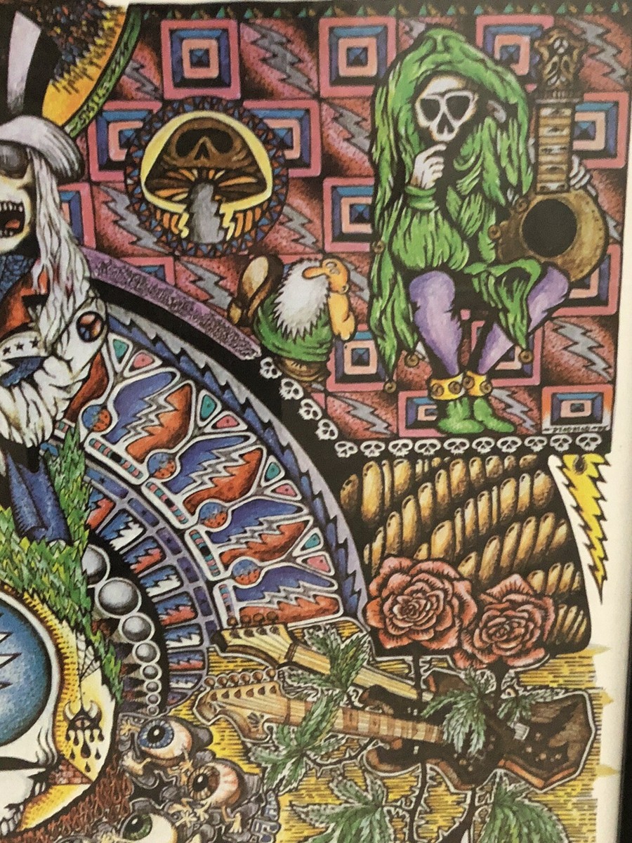 Grateful Dead Collage Poster