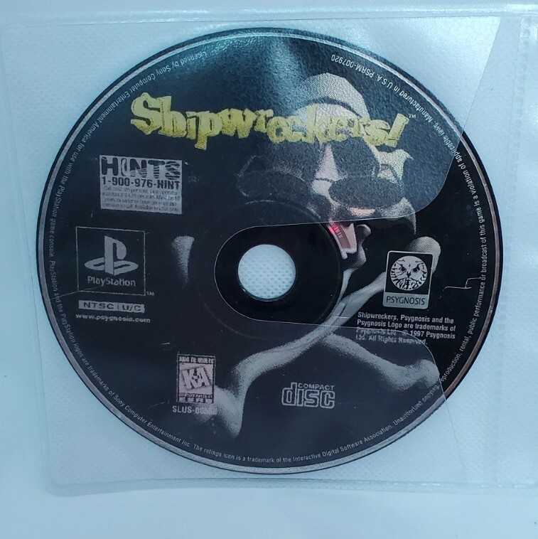 Sony Playstation 1 PS1 Shipwreckers Disc Only Tested | eBay