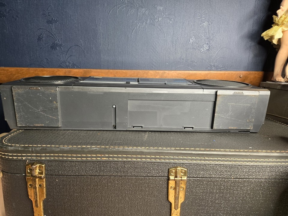 Sears Stereo Boom Box Radio 2 Tape Recorder Ghetto Blaster Old School ...