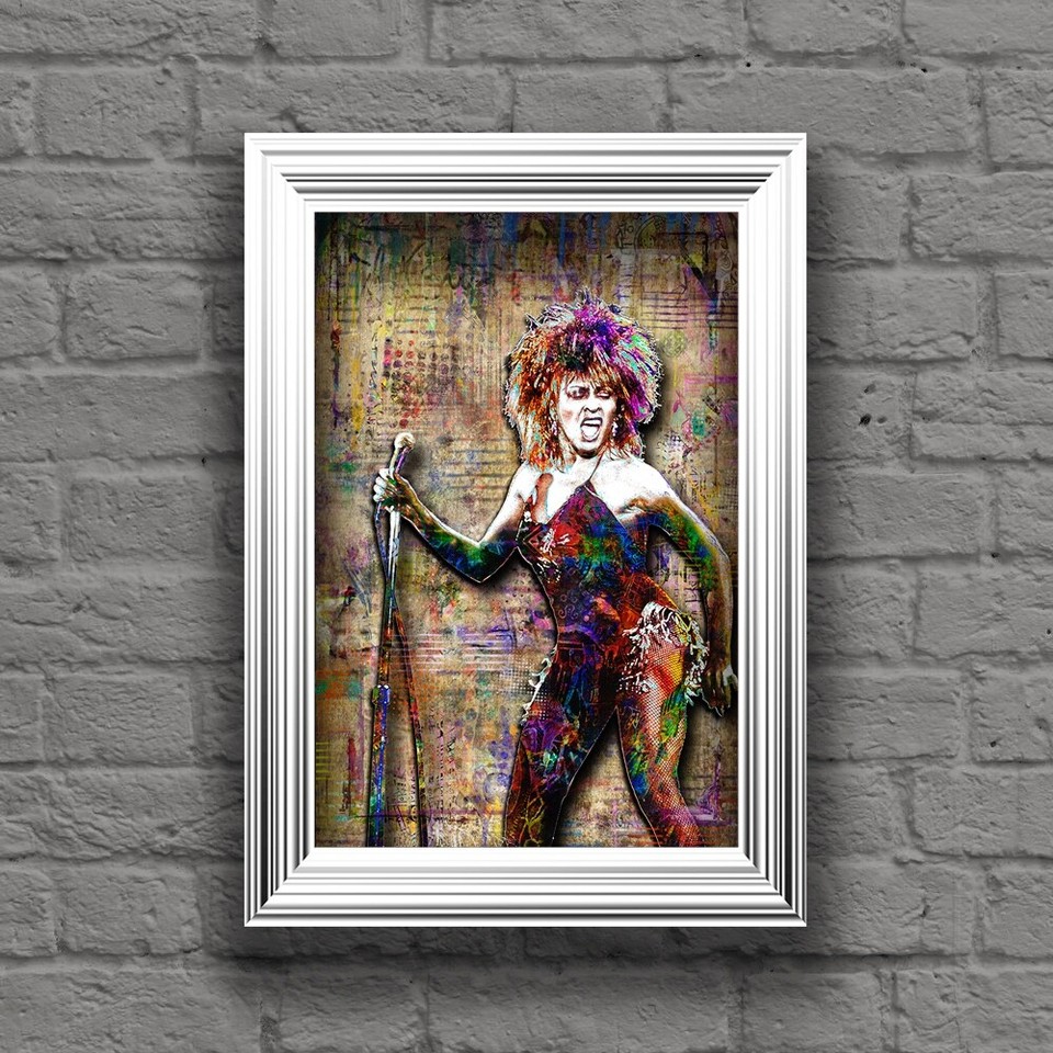 Tina Turner 20x30in Poster, Tina Turner Pop Art Tribute 20x30 Free ...