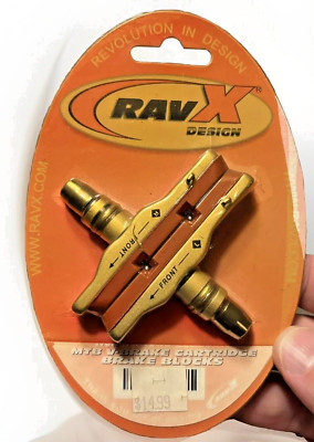 Ravx Mtb V Rim Brake Cartridge Bicycle Brake Pads | eBay