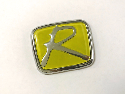 YELLOW " R "HONDA EMBLEM BADGE JDM CIVIC SI ACCORD HONDA INTEGRA TYPE R ...