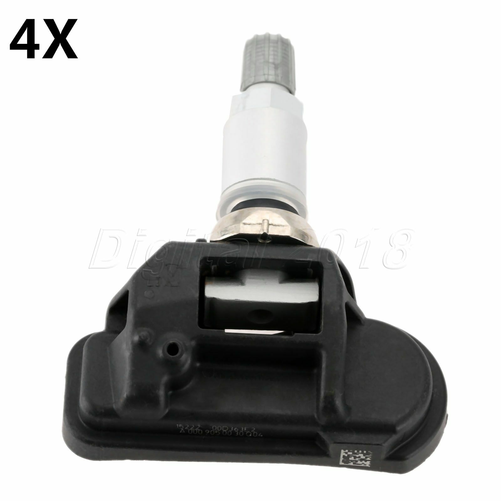 4pc TPMS Tire Sensor for Mercedes Smart Monitor A0009050030 A0009054100 ...