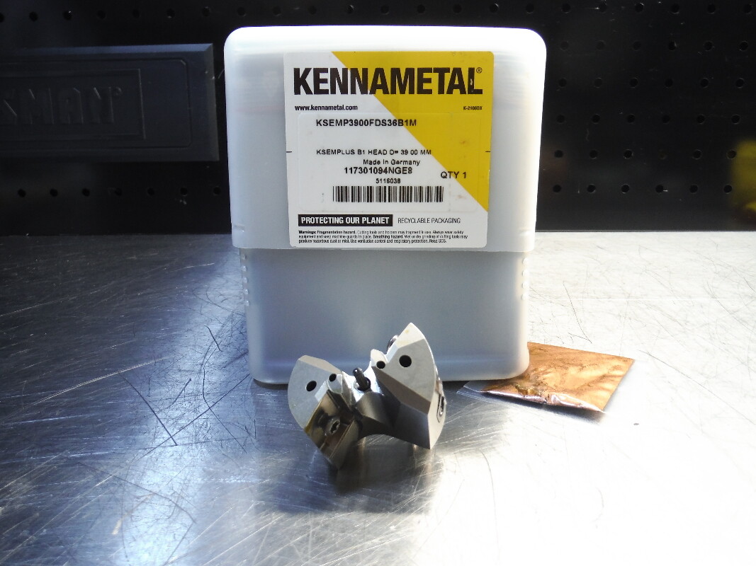 Kennametal KSEM PLUS B1 39mm Drill Head KSEMP3900FDS36B1M (LOC1421A ...