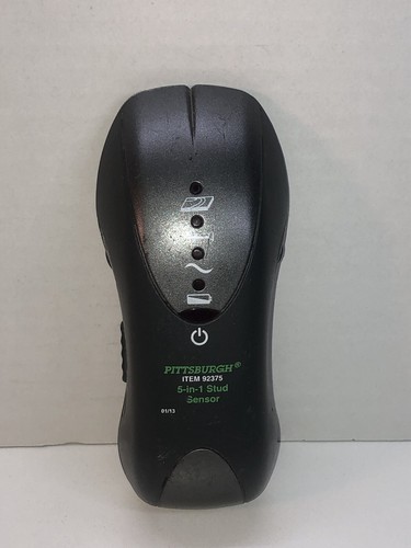 Pittsburgh stud finder 92375 5-IN-1 Stud-Voltage-Nail-36"Tape-Led Light ...