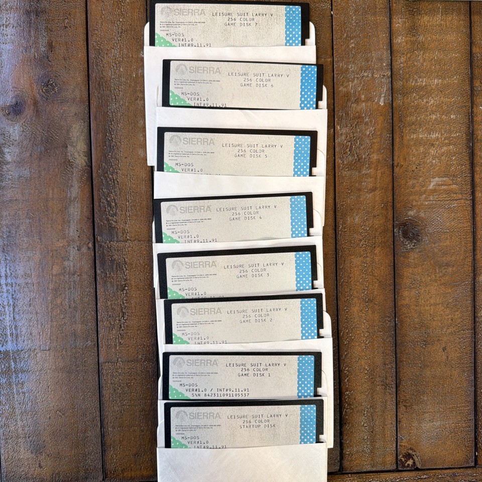 Leisure Suit Larry 5 Passionate Patti Does a Little Undercover Work MS ...