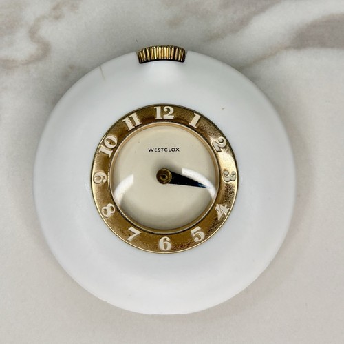 Vintage Westclox Handbag Watch Art Deco Ivory Bakelite Purse Pocket ...