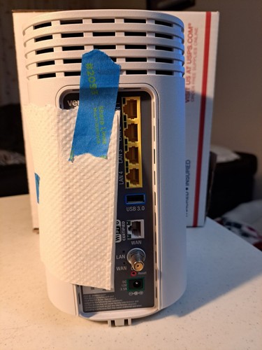 Verizon Fios G3100 4-Port 1000 Mbps Wireless Home Router W/ Power Cord ...