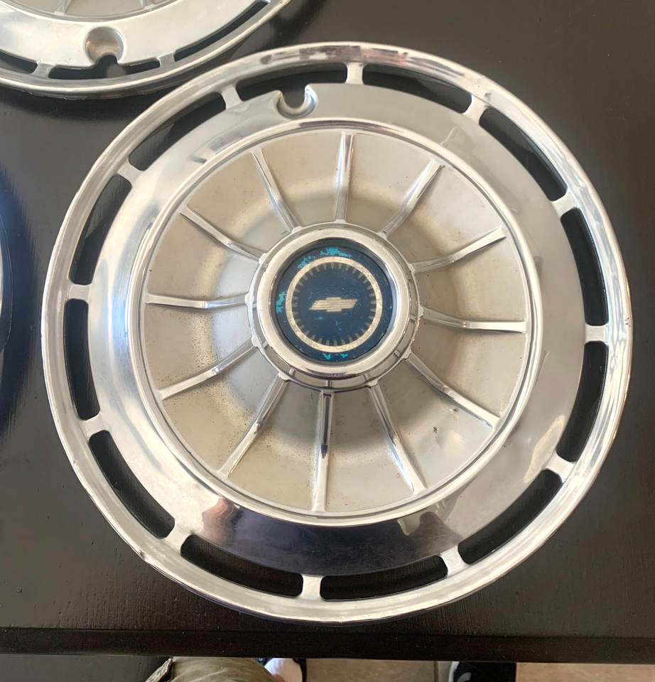OEM HUB CAPS (WHEEL COVERS) FOR NON-SS 1962 CHEVROLET IMPALA (73) | eBay