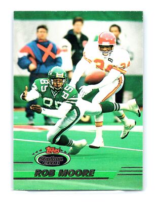 1993 Stadium Club Football #144 Rob Moore New York Jets | eBay