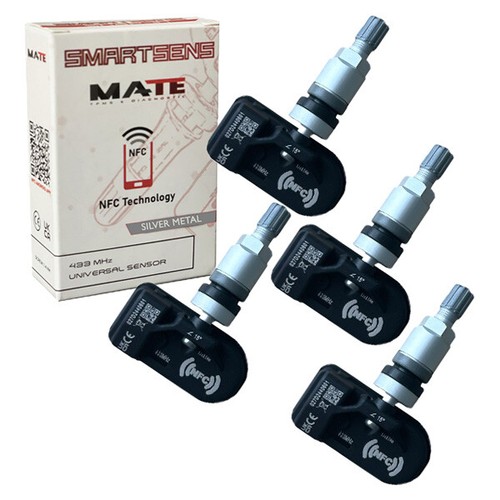 4 CAPTEURS DE PRESSION TPMS MATE NFC POUR RENAULT VEL SATIS 2002-2009 ...