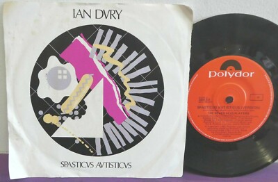 IAN DURY Spasticus Autisticus 45 POLYDOR AUSTRALIA Picture Sleeve 2059 ...