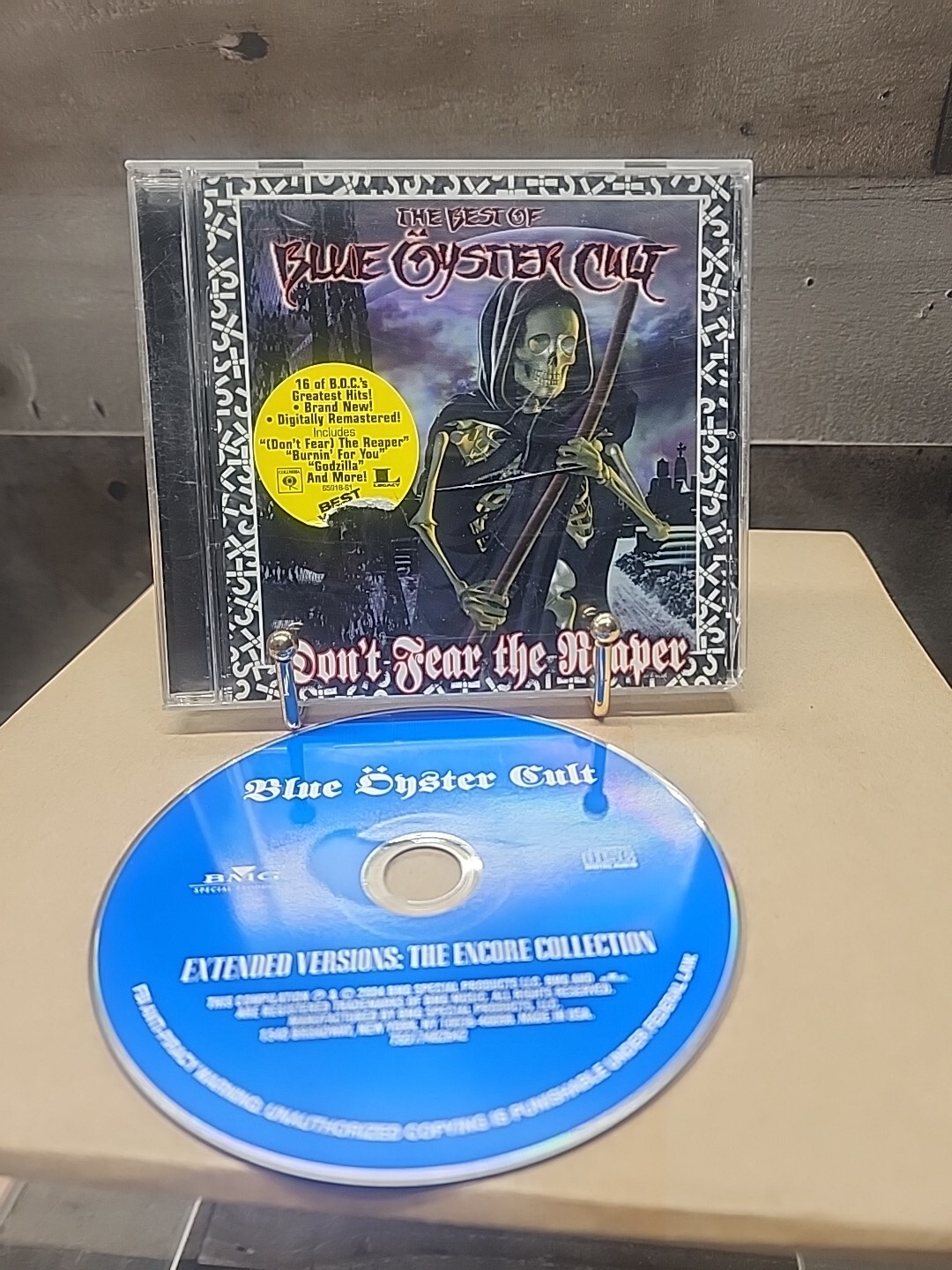Blue Oyster Cult Don't Fear The Reaper Best Of BOC audio cd 74646591826 ...