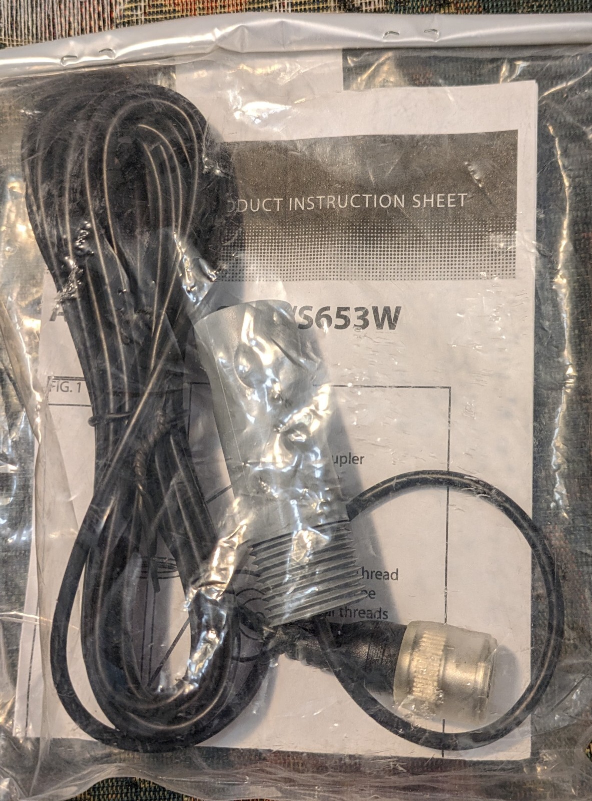 Sensorex S653 10 BNC Submersible Cap Cable Wire S653W Assembly 1/2" NPT ...