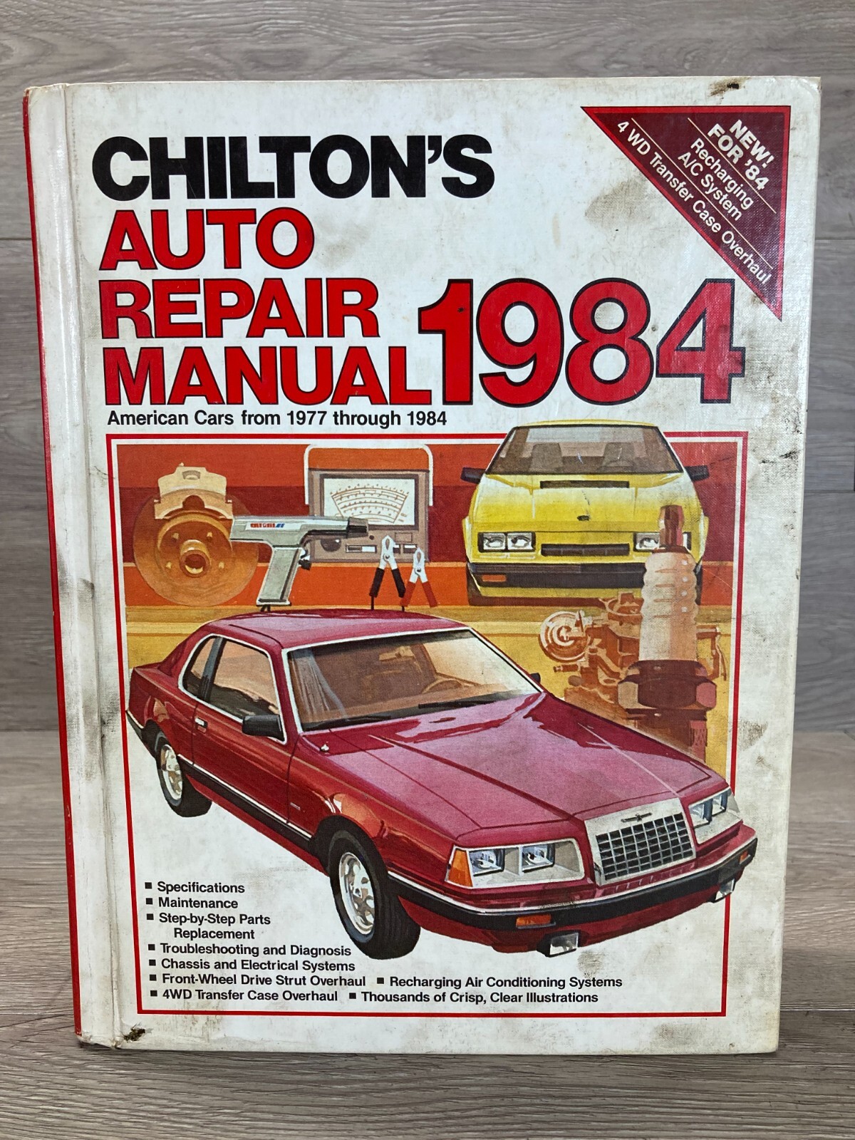 Vintage Chilton's Auto Repair Manual 1977-1984 Part No. 7325 Hardcover ...