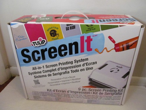 Tulip ScreenIt All-in-1 Screen Printing System, 9 Piece, 29681 | eBay
